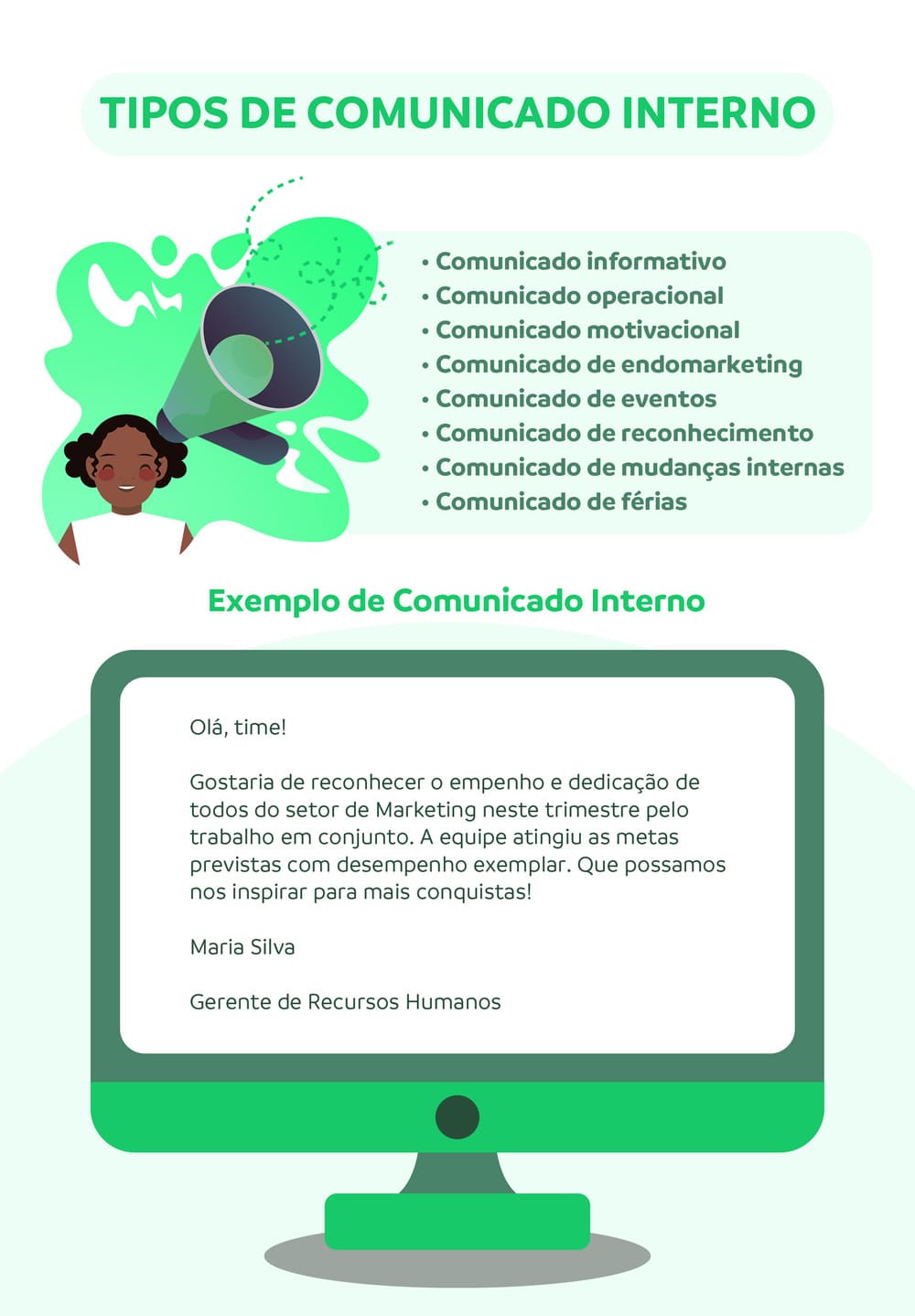Comunicado Interno: guia com tipos, exemplos, como fazer e dicas